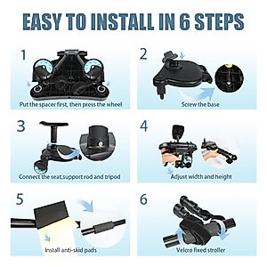 Universal Stroller Board,Stroller Board,Buggy Board,Stroller Attachment for Toddler to Ride,Sit and Stand Stroller,Stroller Standing Board,Stroller Board Attachment for Toddler