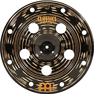 Meinl Cymbals Classics Custom Dark 16" Trash China Cymbal for Drum Set — Made in Germany — B12 Bronze, 2-Year Warranty (CC16DATRCH)