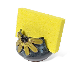 MudWorks Pottery Black-Eyed Susan Sponge Holder