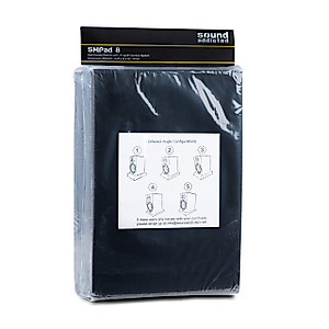 Sound Addicted - Studio Monitor Isolation Pads suitable for 6.5, 7 and 8 Inches Large Speakers | Reduce Vibrations and Fits most Stands - Pair | SMPad 8