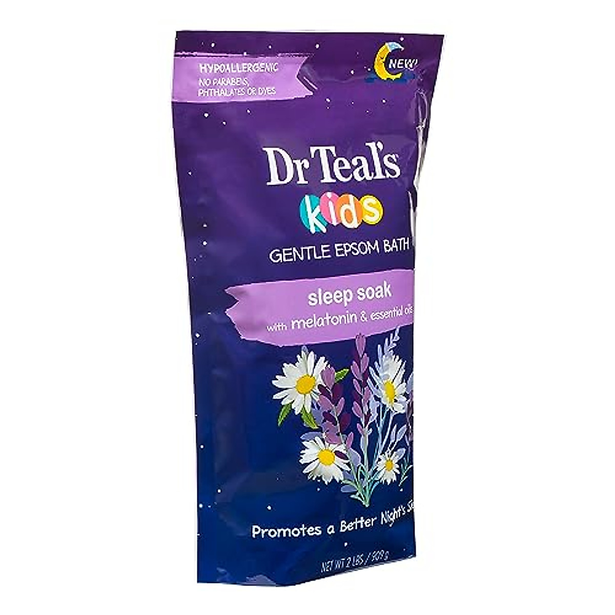 Dr Teal's Kids Gentle Epsom Bath Sleep Soak with Melatonin & Essential Oils