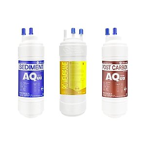 3EA Compatible Replacement Water Filter Set for Coway CP-07BRO, CP-07BLO, CP-07BUO, CHP-06DL, CHP-210L, CHP-210N, CHPI-280L, CP-07PL, CP-210L, P-07CL, P-220L