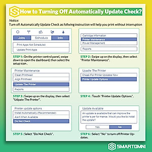 S SMARTOMNI 【Latest Firmware Version】 Compatible 902 XL Ink Cartridge Replacement for HP 902 902XL Ink Cartridge for use in HP OfficeJet 6950 6951 6954 6956 6958 Pro 6978 6968 6954 6960 6962 6975