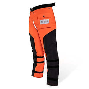 ZELARMAN Chainsaw Chaps 8-layer Protective Apron Wrap Adjustable Chainsaw Pants/Chap for Loggers Forest Workers Class A