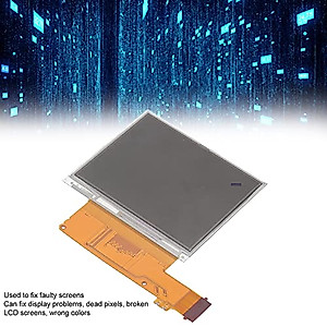 Game Touch Screen Replacement, High Sensitivity Rigorous Testing Game Console Screen Replacement Exquisite Workmanship for Game Console