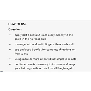 Men's Rogaine 5% Minoxidil Topical Aerosol Hair Regrowth Treatment Foam, 3 Month Supply (Each Can 2.11 Ounce - 60 Gram)