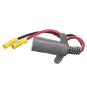 Attwood 8M4000953 Trolling Motor Power Plug, 2-Prong, Connects With 12-Volt, 24-Volt or 36-Volt Motors