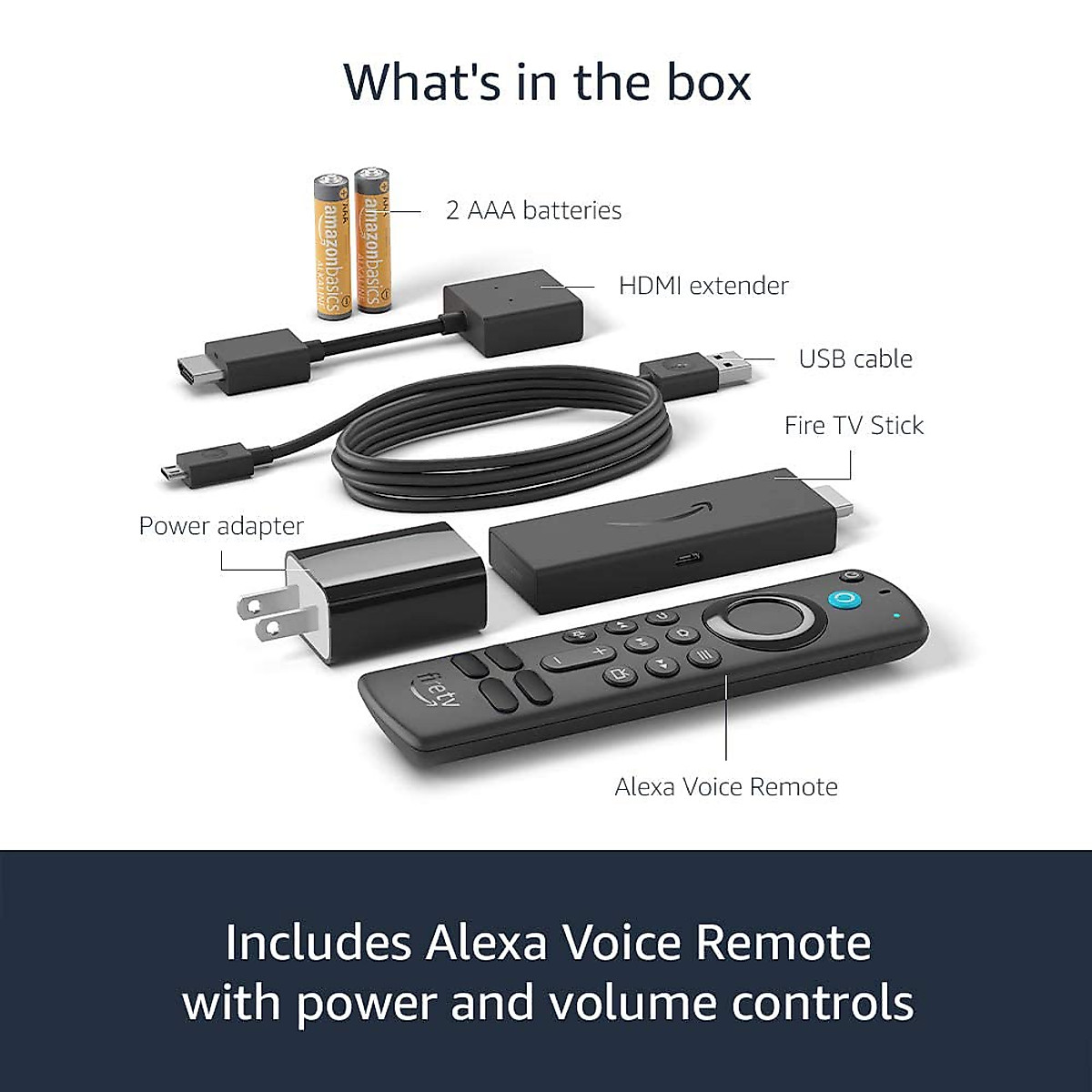 Fire TV Stick with Alexa Voice Remote (includes TV controls), free & live TV without cable or satellite, HD streaming device