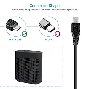 SLLEA (6FT) USB PC Power Charger Cable Cord Lead for Cobra Two-Way Radio CXT195 CXT1095 FLT
