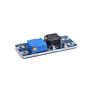 Songhe MT3608 DC-DC Step Up Boost Converter Module 2A Adjustable Voltage Regulator Board Input Voltage 2V-24V to 5V-28V Output Voltage for Arduino 10PCS