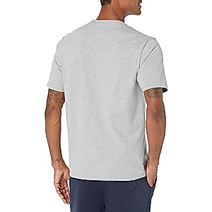 Amazon Essentials Men's Short-Sleeve Crewneck T-Shirt, Pack of 2, Grey Heather, Medium