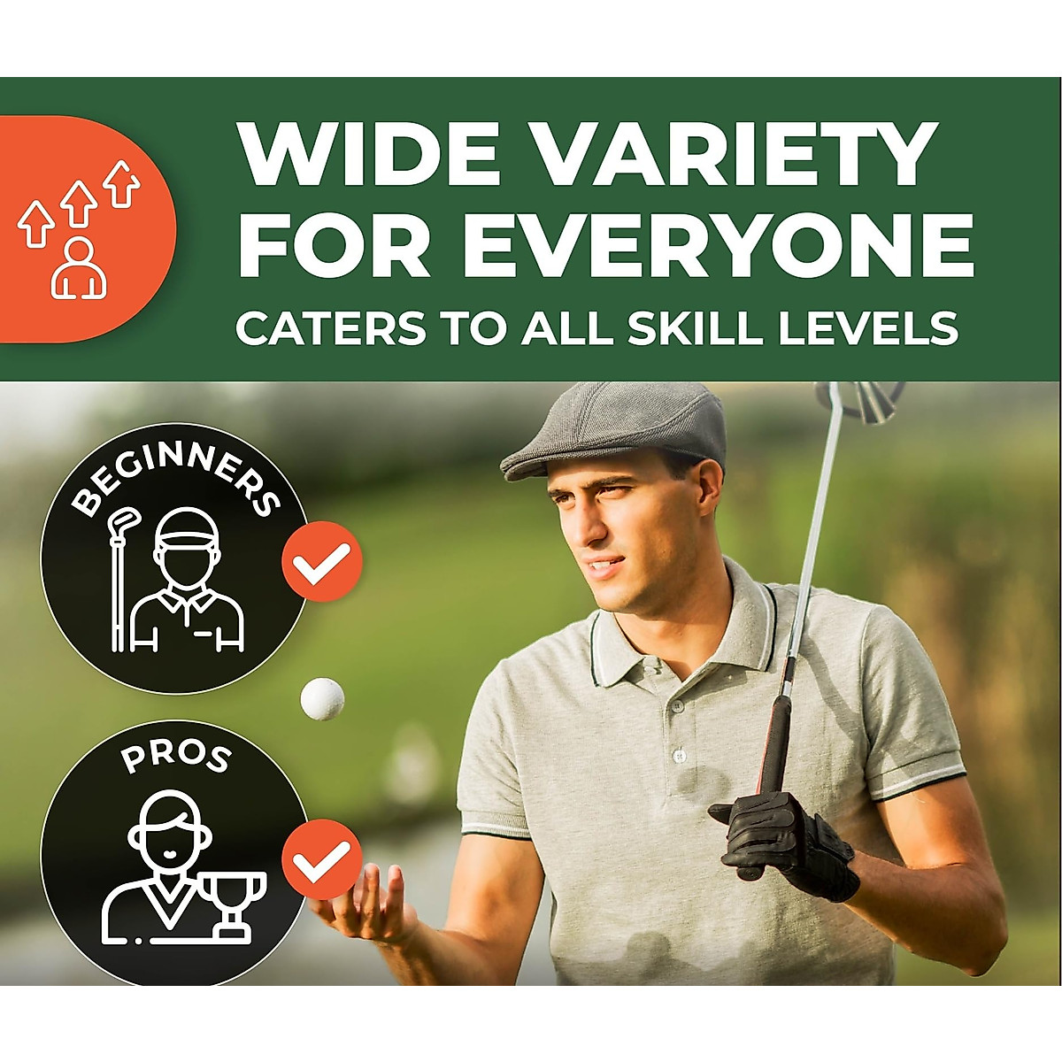 Golf Ball Monkey Cheap Recycled for Callaway Golf Balls White Mix 4A /Near Mint -24 Pk for Callaway Supersoft Golf Balls, Superfast, Superhot, Warbirds, Diablo, Chromesoft, Reva & Hex Tour Soft