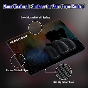 FLAGPOWER Gaming Keyboard and Mouse, Gaming Mouse Pad Combo, 3 Colors Changeable Backlit Mechanical Feeling Keyboard with 4 Colors Breathing LED Backlight Mouse for PC Laptop Computer Game and Work