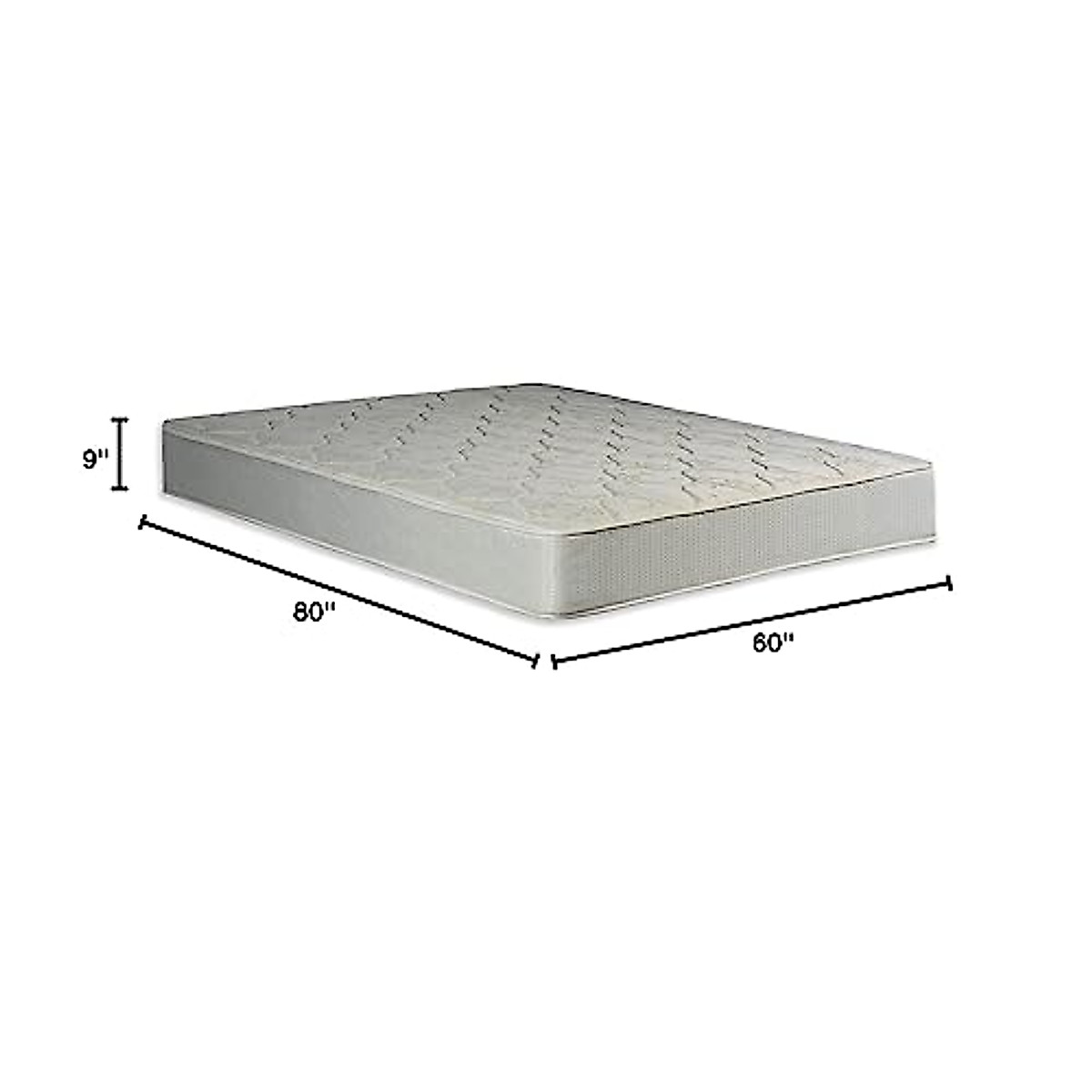Spring Sleep, 9-Inch Gentle Firm Tight top Innerspring Mattress, Queen