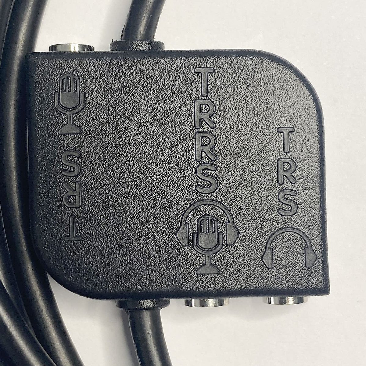 Firefly DJ "Genius Audio Splitter Cable - Mic-Enabled Universal Analog Output for Smartphones, Tablets and laptops