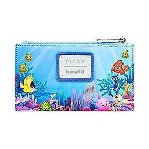 Loungefly Disney: Finding Nemo - Nemo and Friends Wallet with Collectible Bag, Amazon Exclusive
