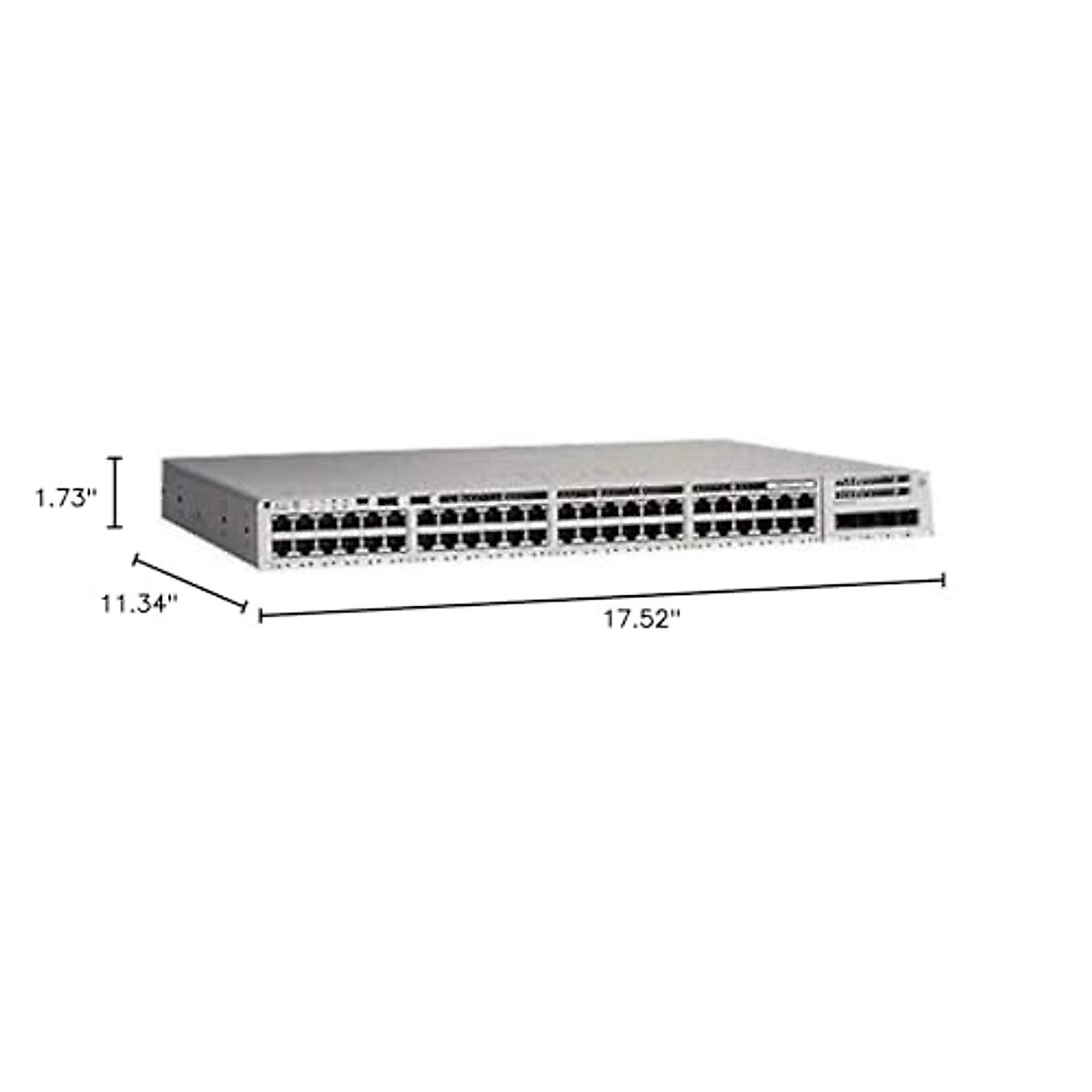 Original Switch C9200 Series C9200L-48P-4X-E C9200L 48-Port PoE+ 4 x 10G Network Switch