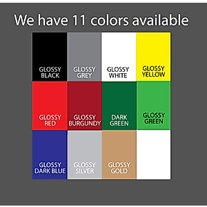 Custom Business Hours Window Decal - 10.5"x13.5" or 14"x18" - Vinyl Custom Lettering, Glass Door Sign - Free Squeegee - Easy Install Manual