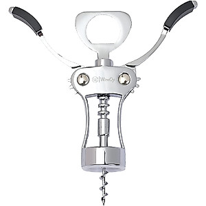 WineOp Professional Winged Wine Bottle Opener Corkscrew Beer Bottle Opener | Premium Wing Wine Opener Cork Screw for Home Kitchen Restaurant Bar Waiters Bartenders Multifunctional Easy Use Cork Opener