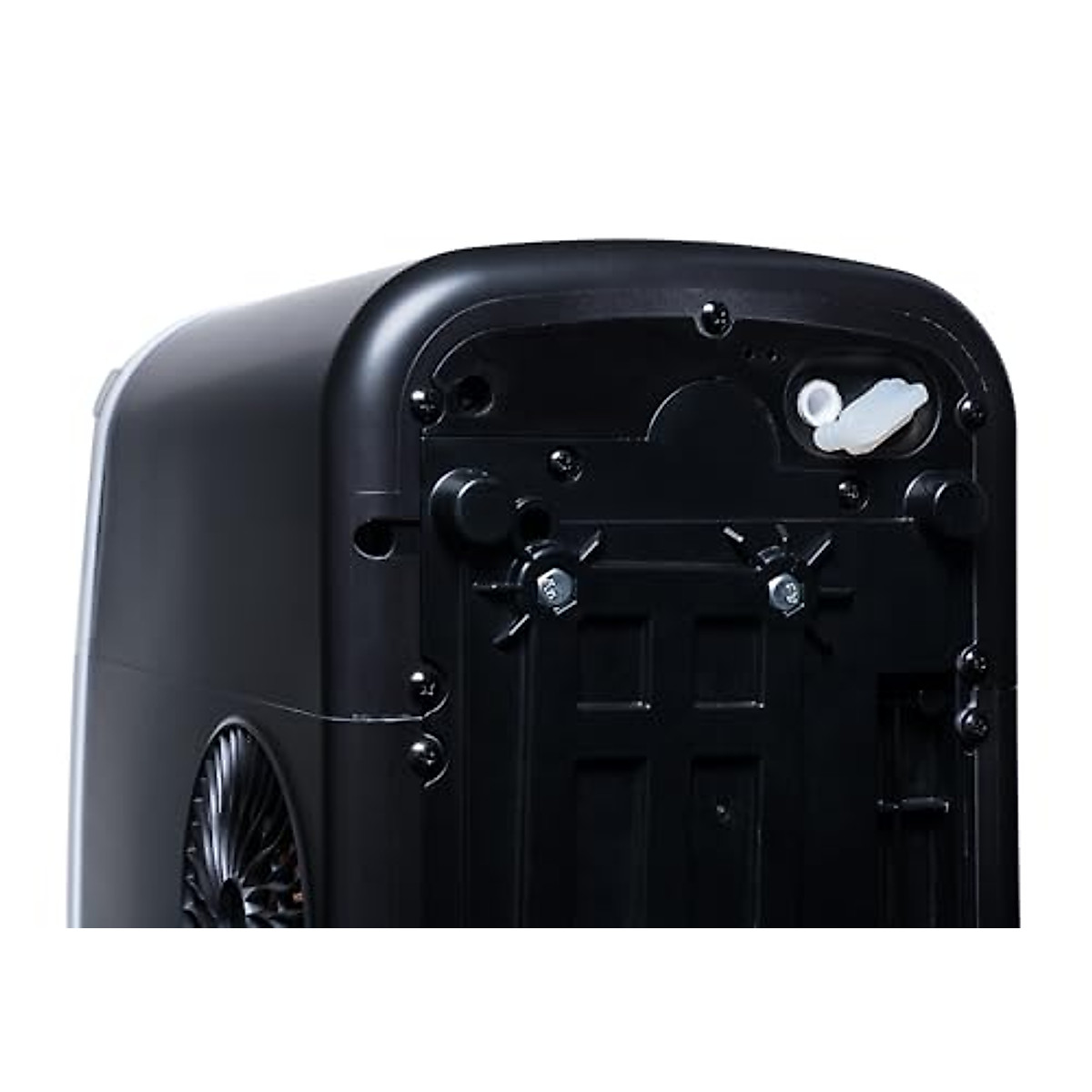 Newair Nugget Countertop Ice Maker Machine | 26 lbs. | Electric Sonic Ice Maker in Matte Black, Self-Cleaning Function, Refillable Water Tank, Perfect Canes Ice for Kitchens, Offices, Home Coffee Bars