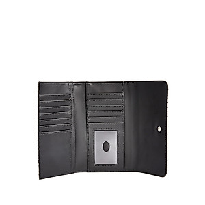 GUESS Factory Sereba Pebbled Logo Slim Wallet