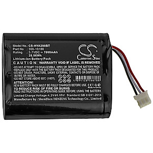 CS Cameron Sino Replacement Battery for ADT Command Smart Security Panel, Compatible with Honeywell Pro 7 AI05-2 AIO7-1 AIO7-2(7800mAh,3.7V,Li-ion)