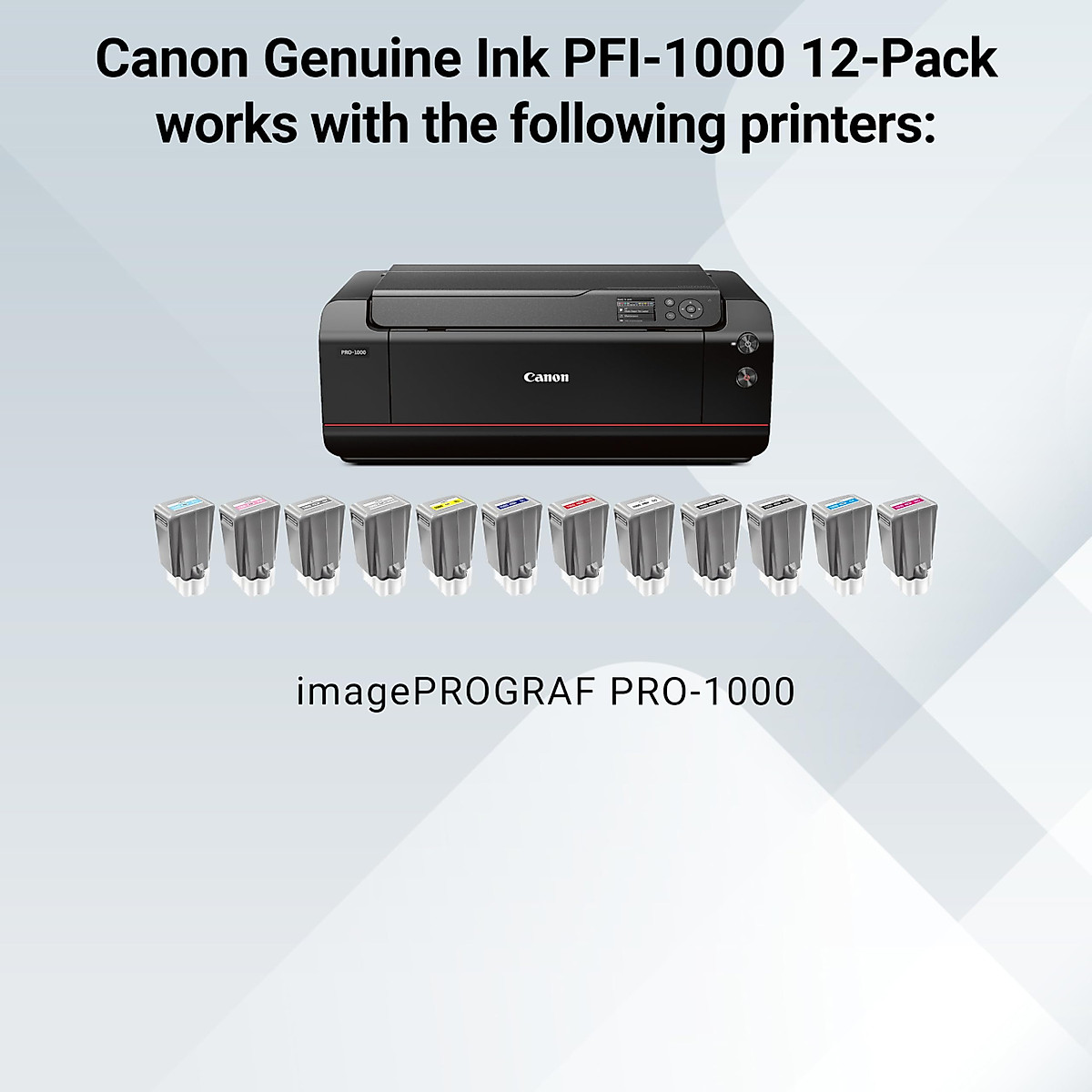 Canon PFI-1000 12 Color Pack, Small