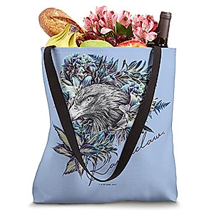 Harry Potter Ravenclaw Floral Eagle Mascot Tote Bag
