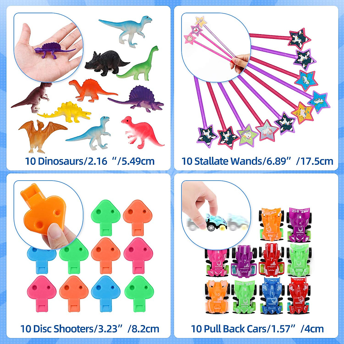 nicknack 200pcs Classroom Prizes for Kids Birthday Party Favors Pinata Filler Toy Assortment Prizes for Goodie Bag Fillers