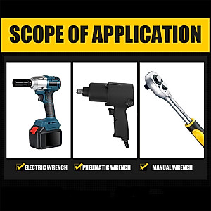 BESULEN 6+7 Point Spline Lug Nut Socket, 2 PCS Car Wheel Lock Removal Tool Kit, 6 Spline for 17.5mm Inner Diameter 7 Spline for 16.5mm Inner Diameter, Lug Nut Key Replacement, Car Accessories