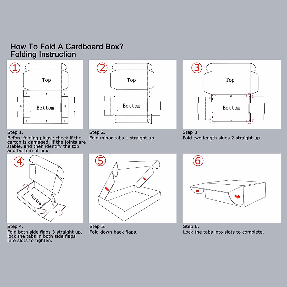 EXYGLO Shipping Cardboard Boxes for Small Business, Packing and Mailing, 12x9x3 - Pack of 20, Black