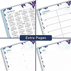 AT-A-GLANCE 2023 Weekly & Monthly Planner, 8-1/2" x 11", Large, Wild Washes Teal (523-905)