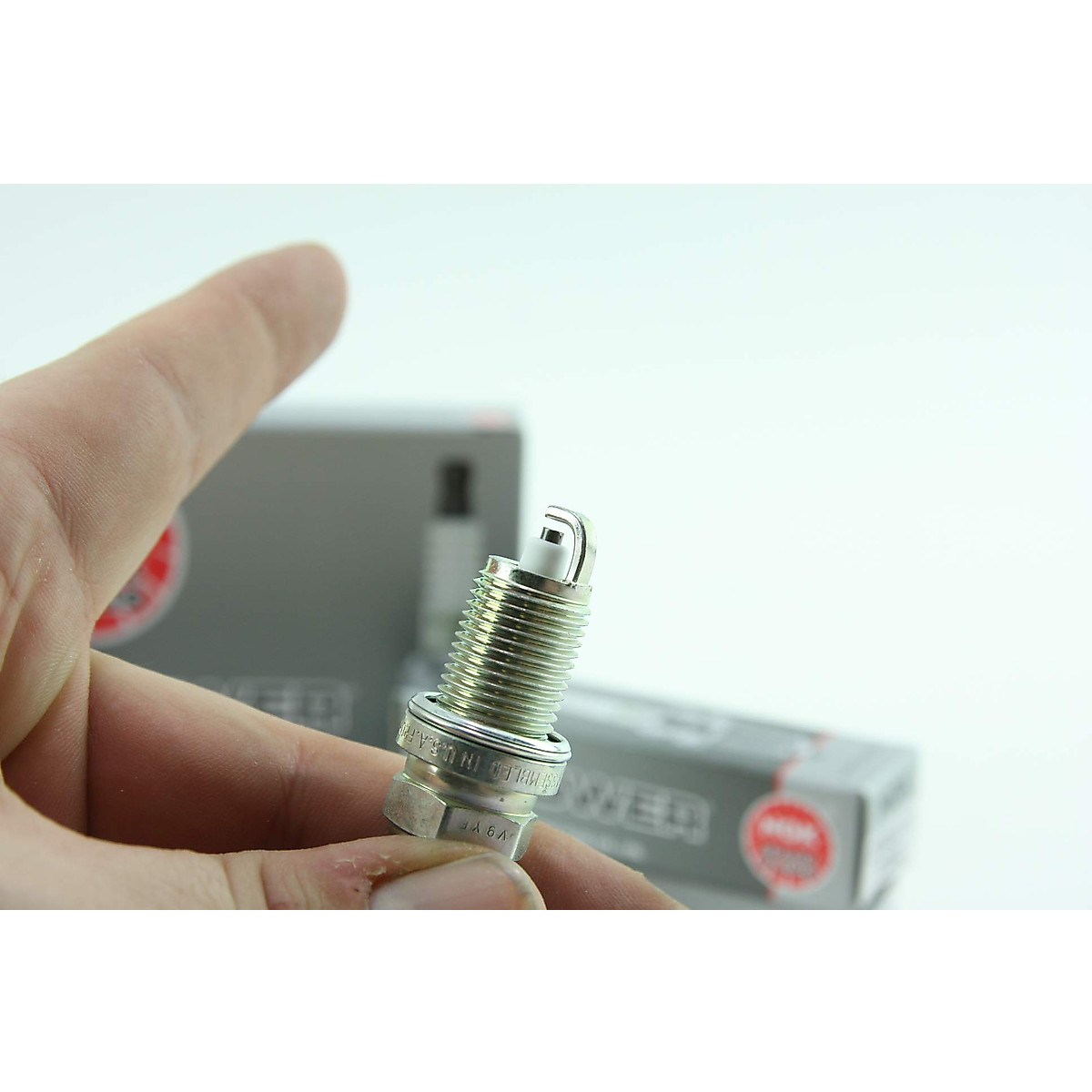 NGK Spark Plug ZFR5F-11- Set of 4