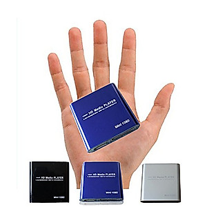 AGPtEK Mini 1080P Full HD Digital Media Player - MKV/ RM-SD/ USB HDD-HDMI