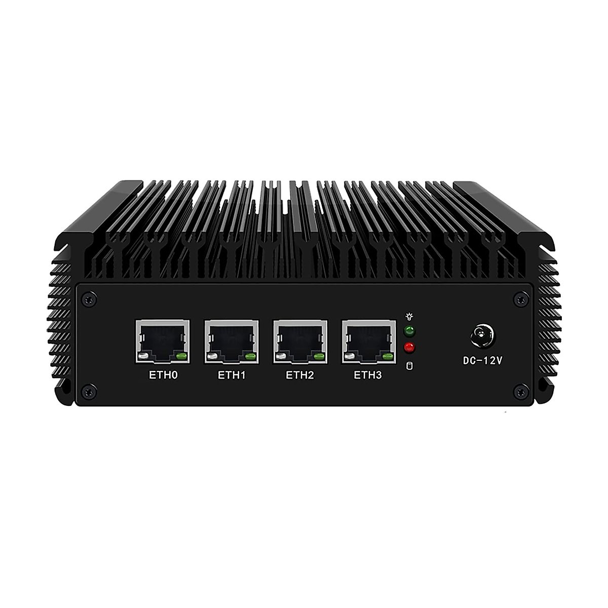 Micro Firewall Appliance, Mini PC, VPN, Router PC, Intel Celeron N5105, HUNSN RJ02k, AES-NI, 4 x Intel 2.5GbE I225-V B3 LAN, Barebone, NO RAM, NO Storage, NO System