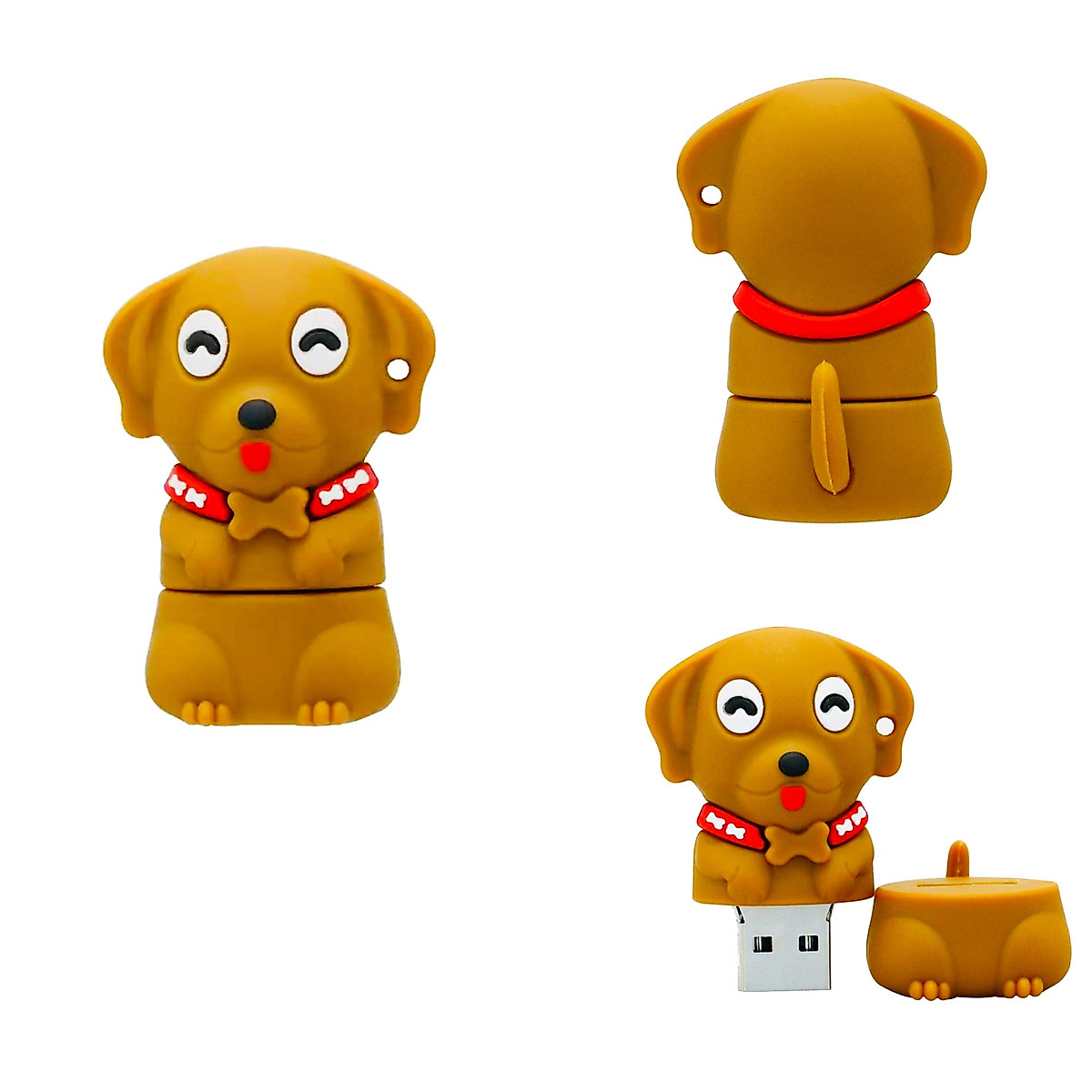 Dog USB Flash Drive - Funny Dog Flash Drive - 16 GB Funny Flash Drive - Dog Lovers Item (Dog)