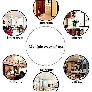 Burnt Orange Round Wool Soft Area Rug for Living Room Bedroom Circle Modern Abstract Carpet Under Dining Coffee Table Indoor No-Slip Plush Throw Nursery Rug Floor Runner Rug 7ft