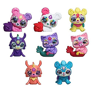 Magic Mixies Mixlings Fizz & Reveal 2 Pack Cauldron, with Magical Fizz and Reveal Unboxing. Double The Magic and Reveal 2 Mixlings from The One Cauldron from The Crystal Woods Series. 40 to Collect!