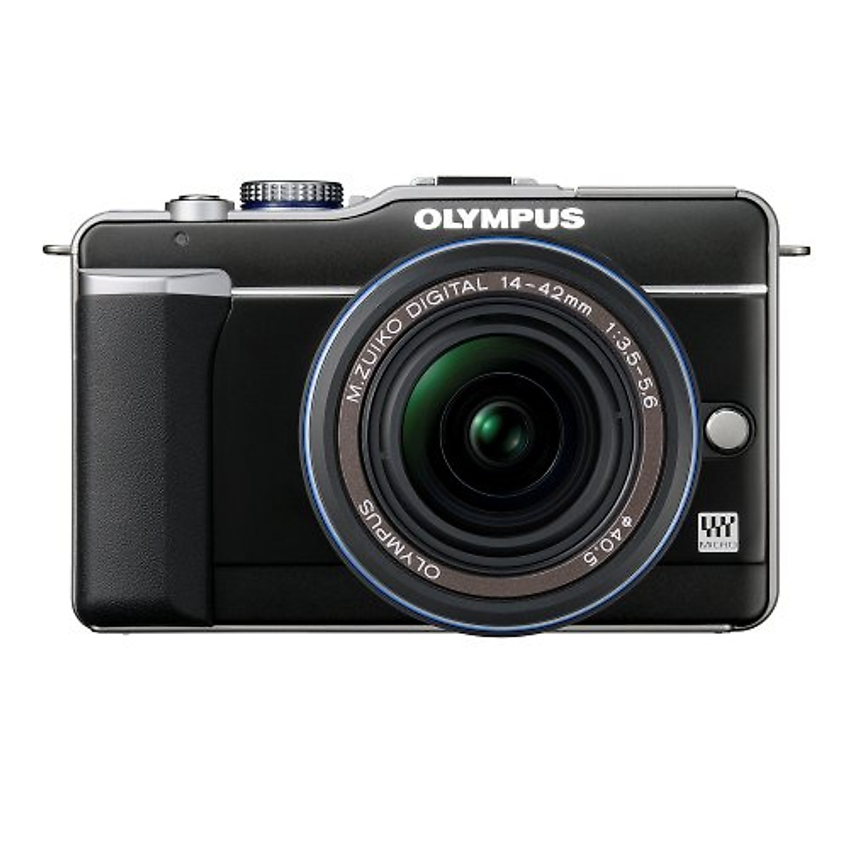 Olympus PEN E-PL1 12.3MP Live MOS Micro Four Thirds Mirrorless Digital Camera with 14-42mm f/3.5-5.6 Zuiko Digital Zoom Lens (Black)
