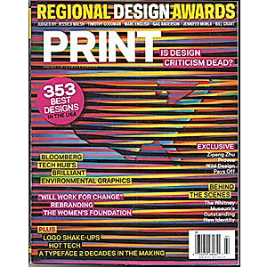 PRINT, 353 BEST DESIGNS IN THE USA REGIONAL DESIGN AWARDS WINTER 2016/2017