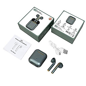 Wireless Earphone & Headphones Bluetooth 5.0 - Noise Cancelling and Waterproof True Sound (Rose Gold)