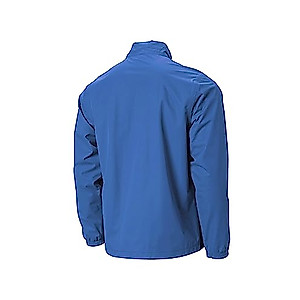 JMIERR Mens Lightweight Rain Jacket Casual Long Sleeve Active Windbreaker Golf Coats, US 46(XL) A Sky Blue