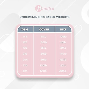 Hamilco White Cardstock Scrapbook Paper 12x12 Heavy Weight 120 lb Cover Card Stock – 25 Pack