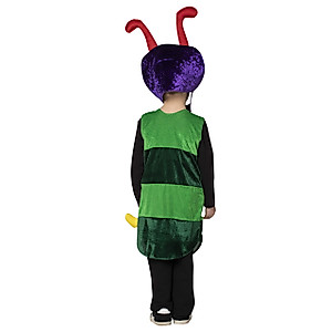 Rasta Imposta Caterpillar Colorful with Headpiece Parent and Child Pair Halloween Costume Set