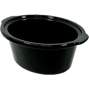 Crock Pot Liner Black for Slow Cooker Hamilton Beach Oval 6-Quart Models 33264