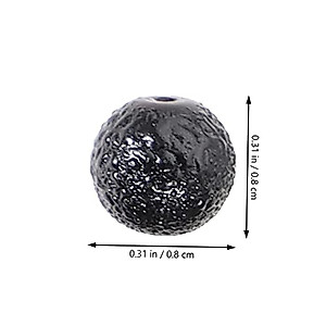 SEWACC 1 Box Round Beads Crystal Glass Beads Kit Kats in Bulk Beads in Bulk Beads for Bracelets Making Loose Gemstone Beads DIY Necklace Loose Beads Spacer Beads for Jewelry Making Manual