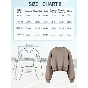 AUTOMET Womens Cropped Sweatshirts Pullover Fleece Crop Sweaters Fall Fashion Outfits Clothes 2025 Black M