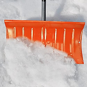 BESPORTBLE Household Ice Scraper Snow Shovel Snow Cleaning Pusher Ice Scraper Frost and Snow Removal Emergency Snow Tools for Driveway Pathway Car Trunk Vehicle Camping Garden Beach Snow Shovel