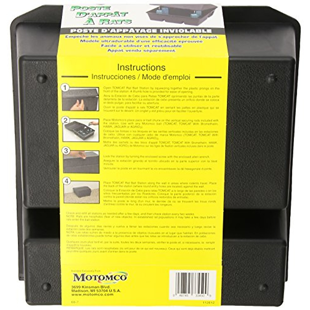 Motomco Tomcat Rat Display Bait Station
