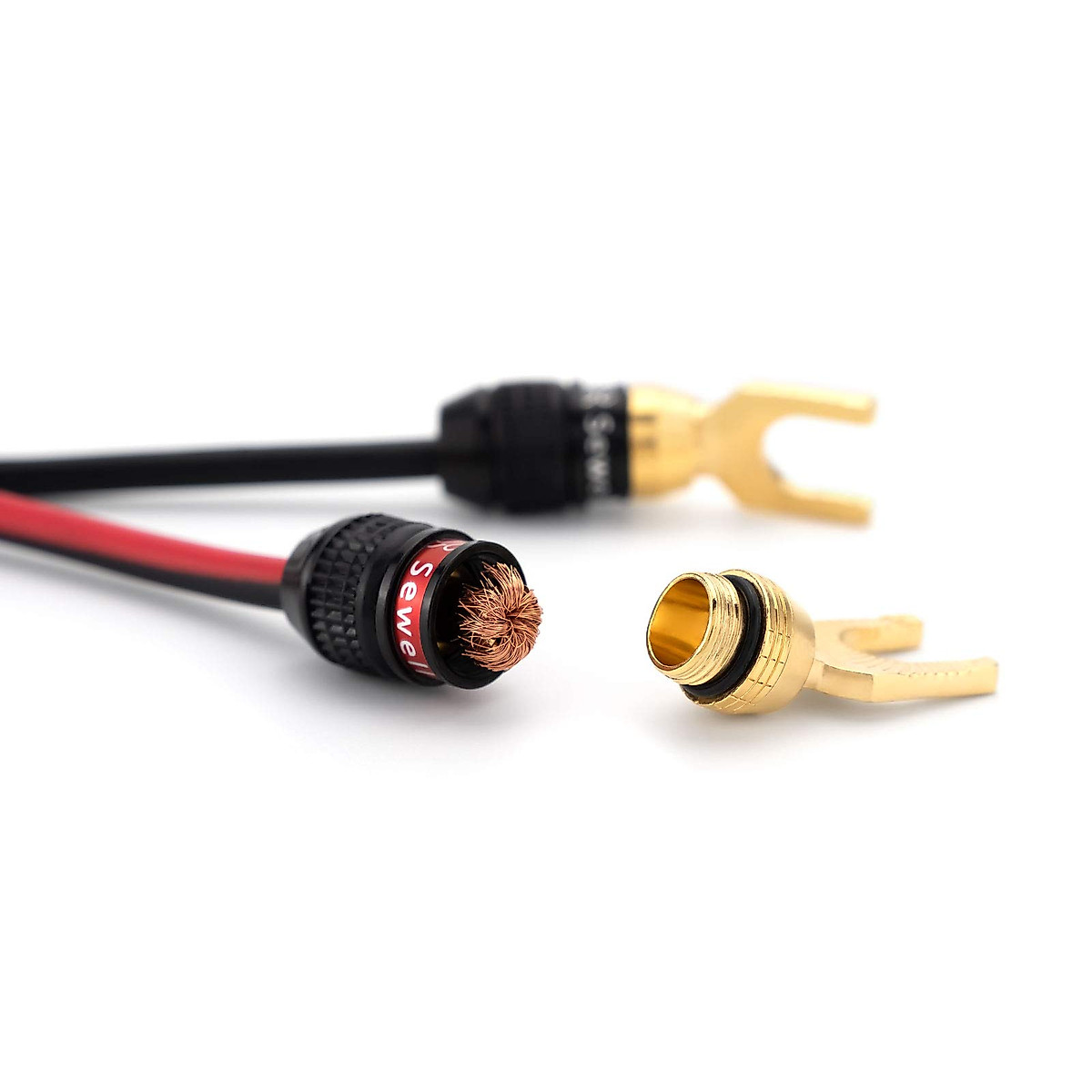 Sewell Deadbolt 45 Spade Plugs, 6 Pairs